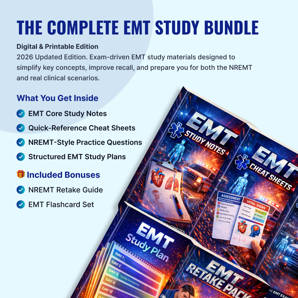 The Complete EMT NREMT Study System